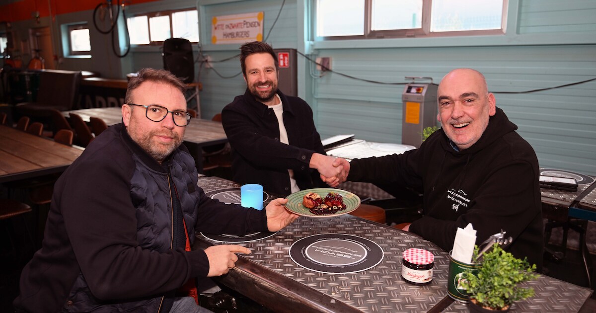 Slager Erwin en HLN-podcasters Suikernonkels verbroederen na frituurrel ...