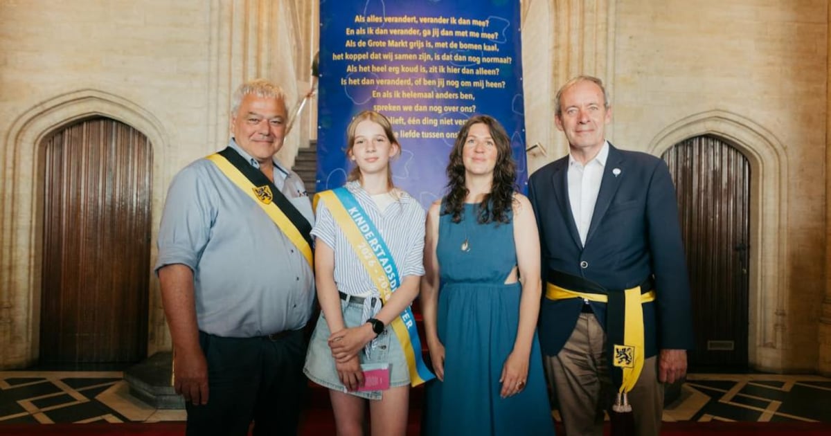 Renée (12) is nieuwe Kinderstadsdichter van Sint-Niklaas: “Een droom ...