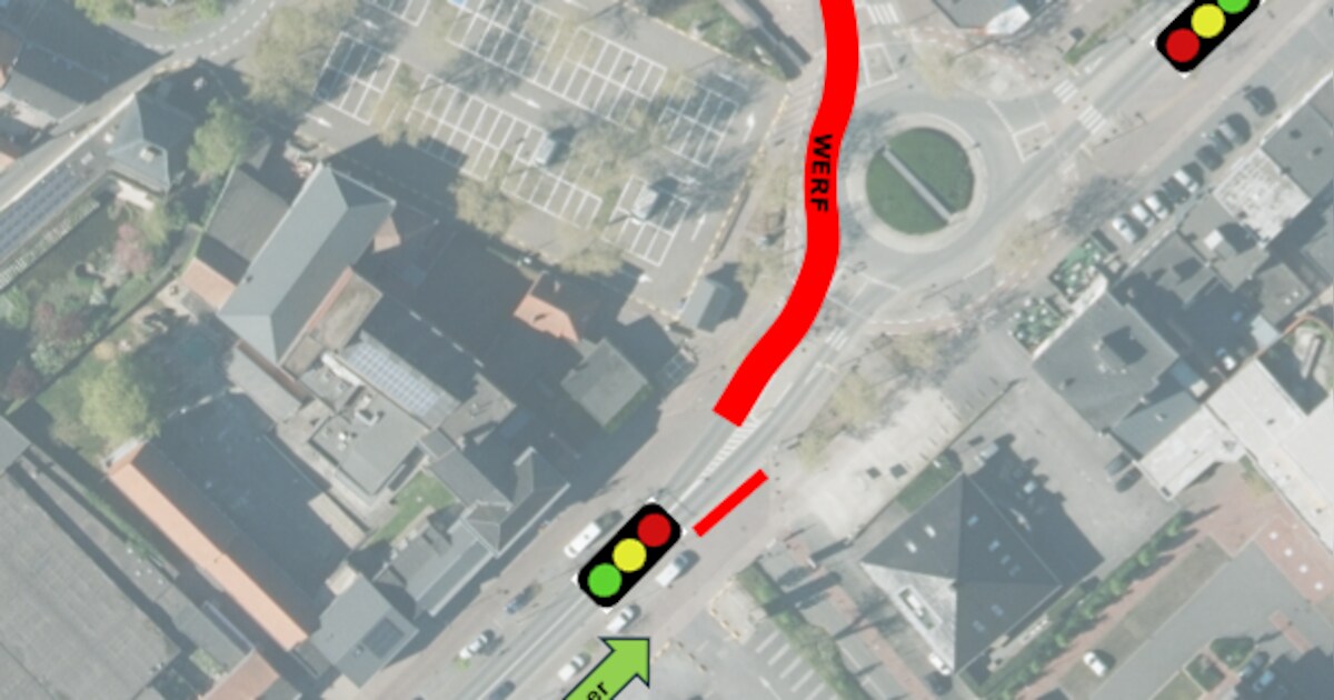 Drie dagen hinder door verfraaiingswerken aan rotonde in Zulte | Zulte ...