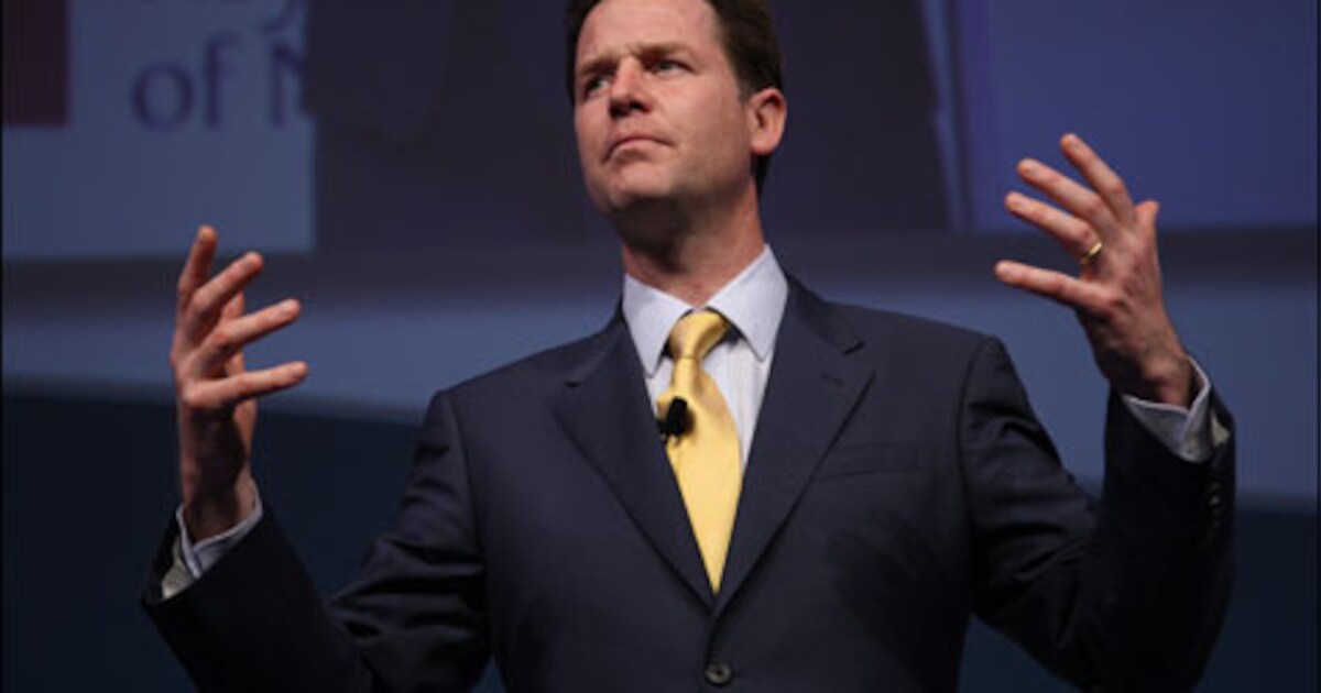Vicepremier Clegg neemt Cameron stevig op de korrel | Nieuws | HLN.be