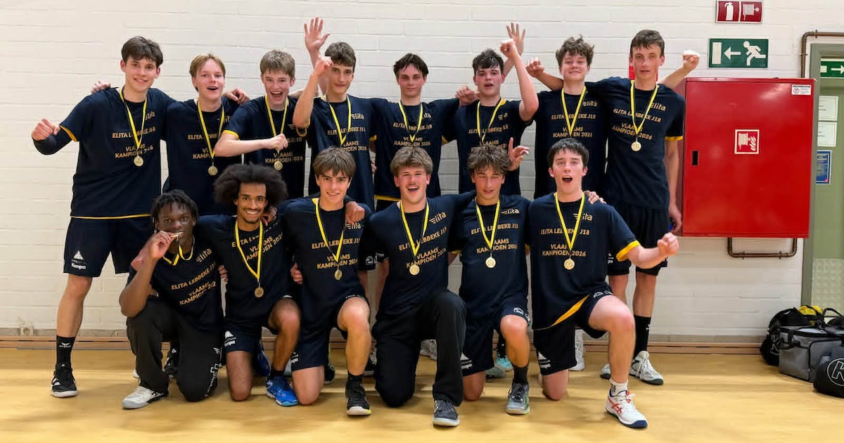 Jeugd van handbalclub Elita kampioen | Regio | HLN.be