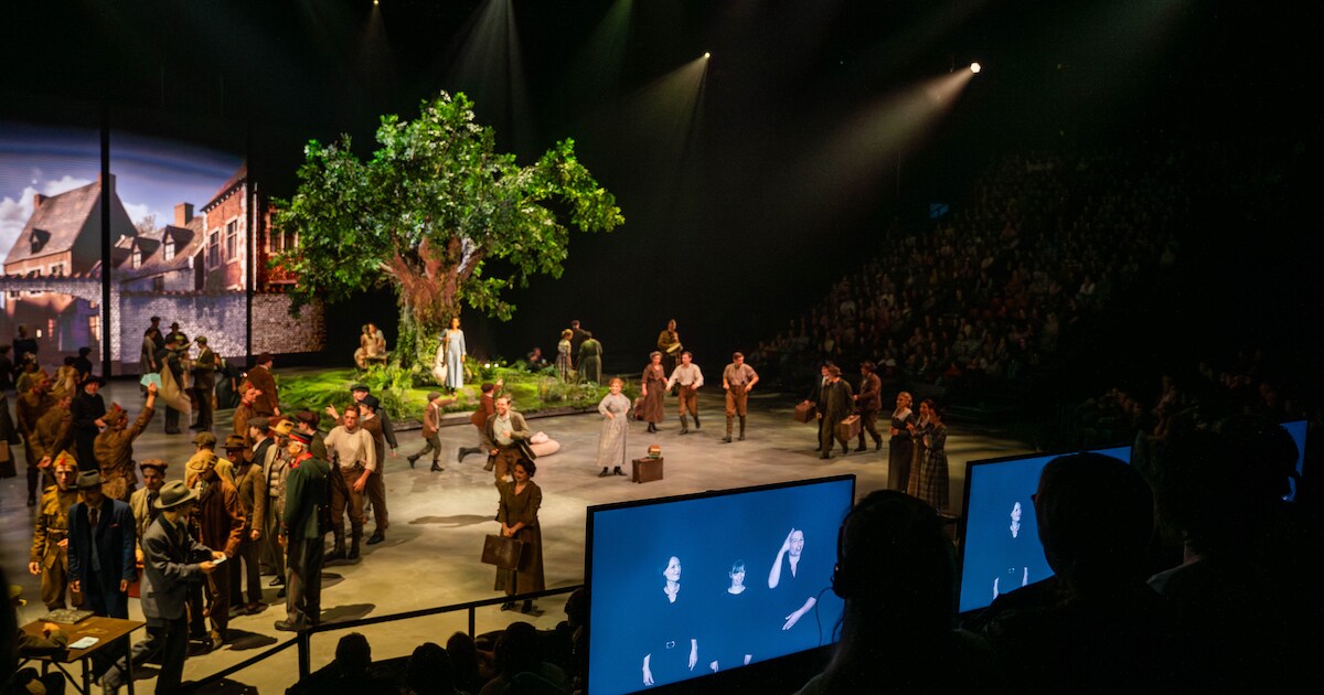 Toeschouwers met beperking genieten van Spektakel-musical 14-18 ...