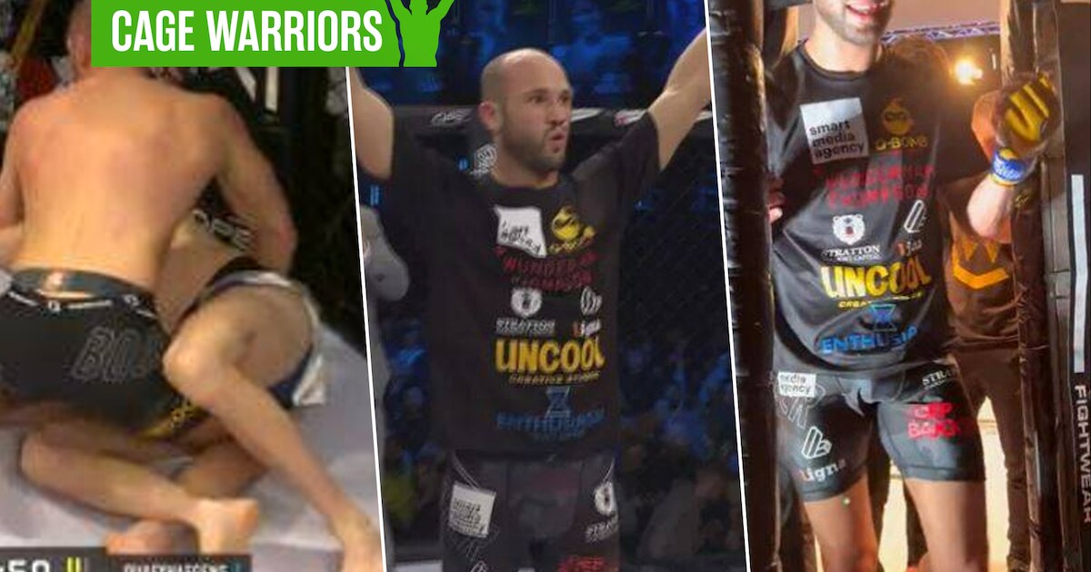 “The belt is coming”: MMA’er Jan Quaeyhaegens haalt het van Ciardo met ...