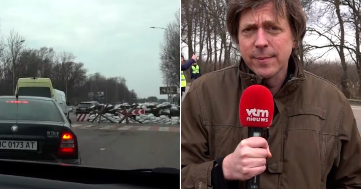 Robin Ramaekers in Oekraïne: “Angst voor aanslagen aan checkpoint van ...