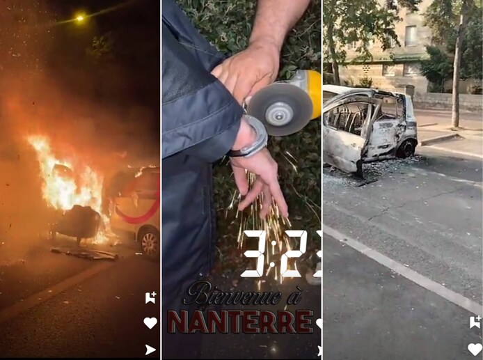 TikTok-video’s, livestreams en Snap Map: hoe de Franse rellen na dood ...