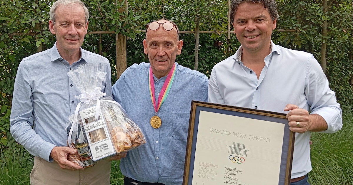 Olympisch kampioen Roger Ilegems na veertig jaar opnieuw gehuldigd voor ...