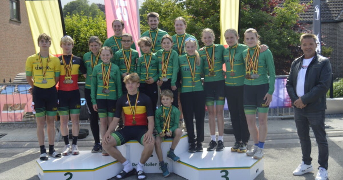 Reko Roller Club Zemst behaalt 48 medailles tijdens het BK skeeleren ...