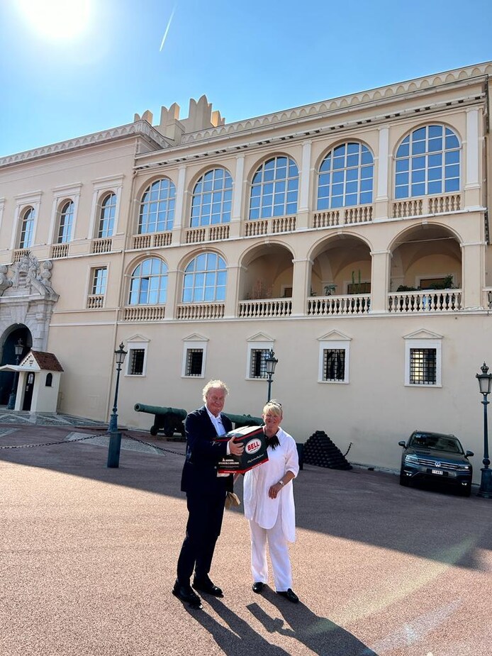 Patrick Vandoorne, vader van Stoffel, mocht op audiëntie bij prins ...