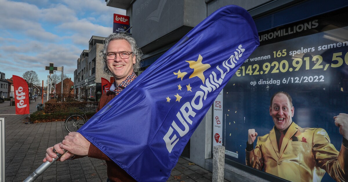 Exact één jaar geleden viel de grote EuroMillions-pot in Olmen. Eén man ...