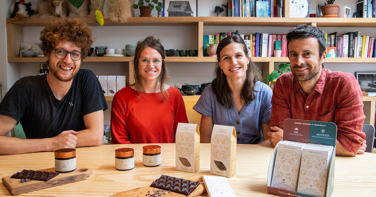 Gentse Ellen en Luca maken en verkopen eigen chocoladerepen, drops en ...