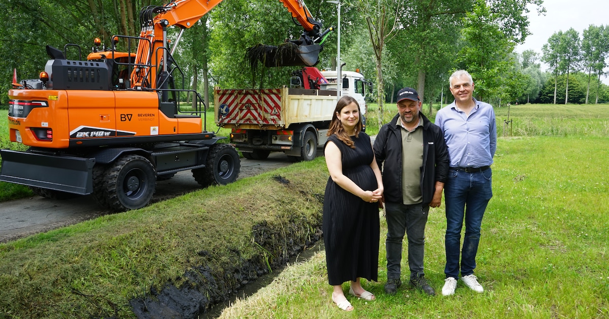 Nieuwe graafmachine om 130 km aan waterlopen te ruimen | Beveren | HLN.be