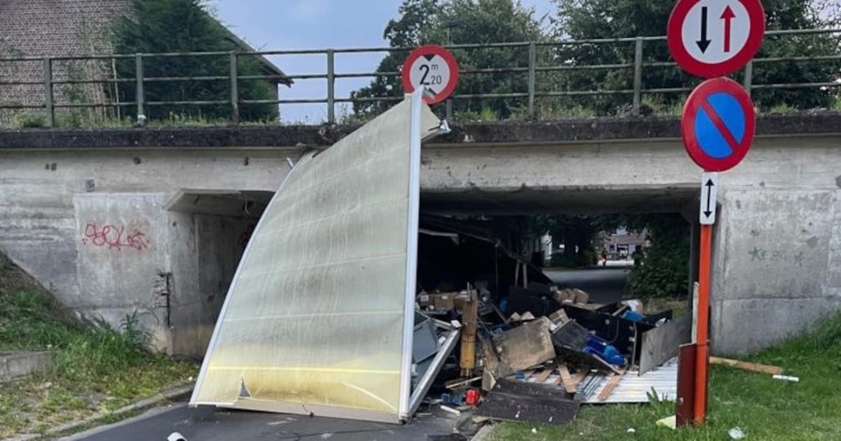 Berucht brugje in Wondelgem maakt nieuw slachtoffer: bestuurder schat ...