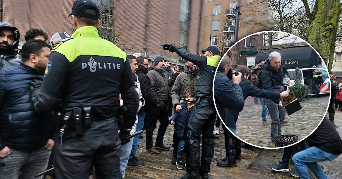 Koranverbranding in Arnhem loopt volledig uit de hand, Pegida-voorman ...