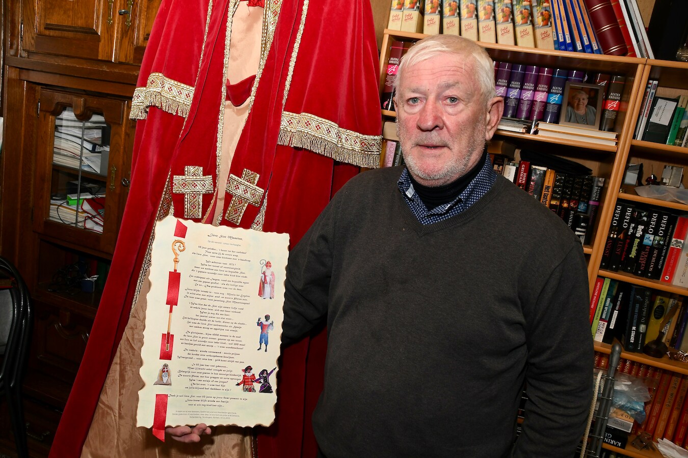 Johan (68) trok 50 jaar als Sinterklaas de hort op: “Mijn eigen dochter ...