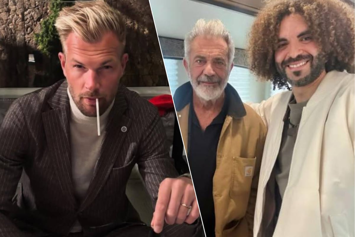 BV 24/7. Ruben Van Gucht poseert met jong model en Adil El Arbi ontmoet Mel Gibson | BV | HLN.be