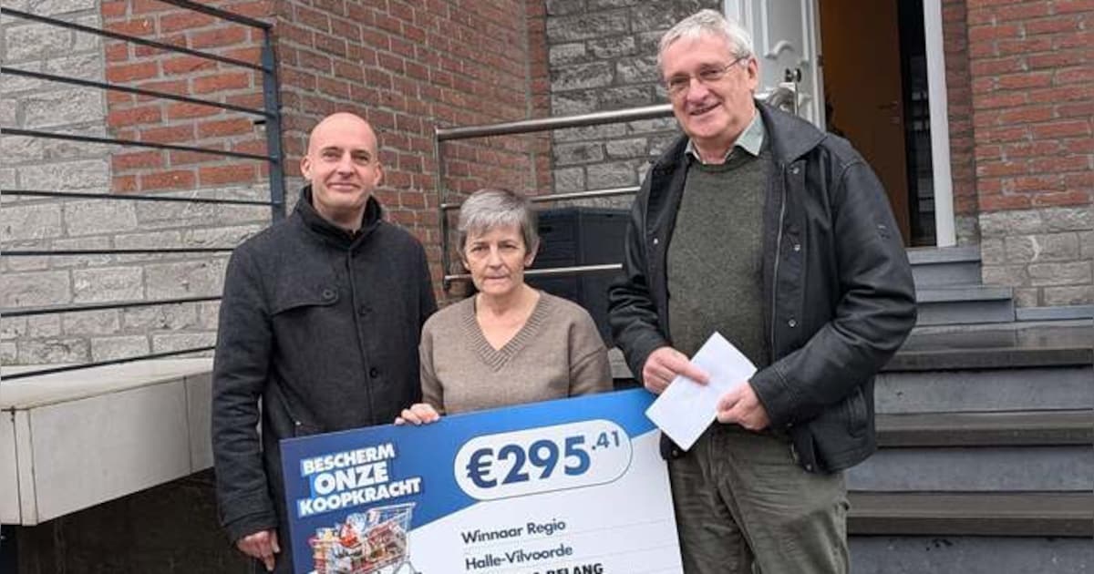 Vrouw uit Kapelle-op-den-Bos wint volle winkelkar met koopkrachtactie ...