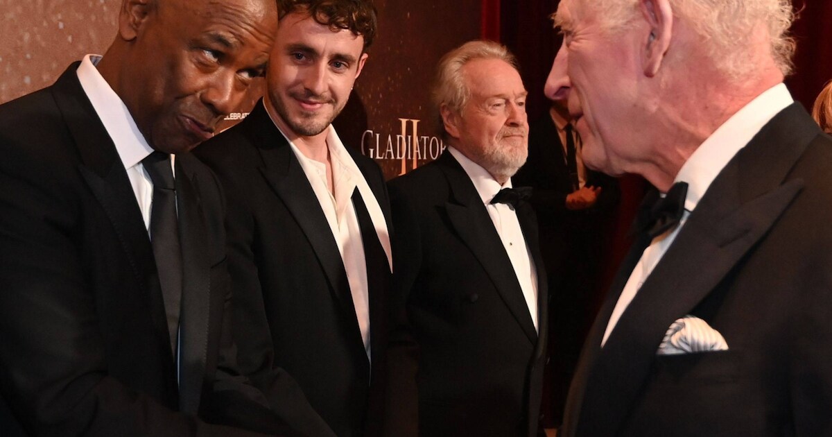 ‘Gladiator II’-ster Paul Mescal niet onder de indruk van ontmoeting met ...
