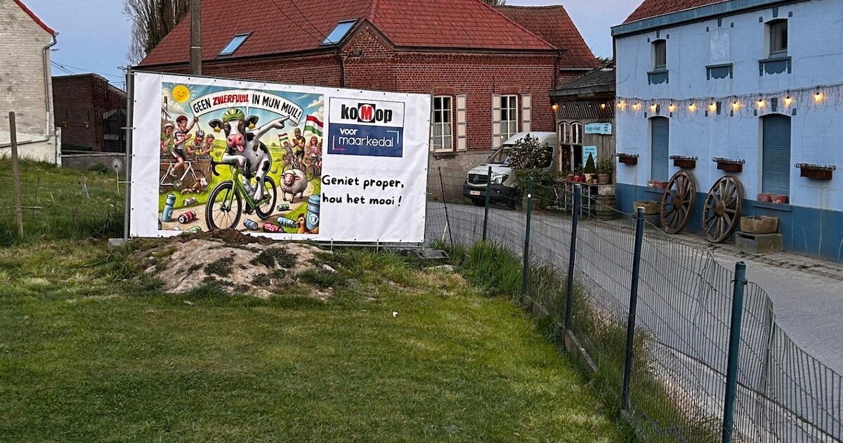 Komop Voor Maarkedal wil een propere Ronde van Vlaanderen en laat dat ...
