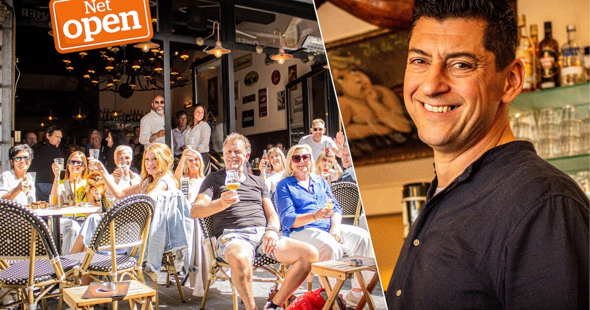 NET OPEN. Steven (48) heropent bekende ‘‘t Parlement’ in de Hoogstraat ...