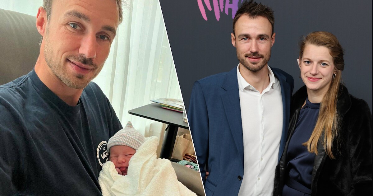 Weerman Bram opnieuw papa geworden: “Vers van de pers” | BV | hln.be