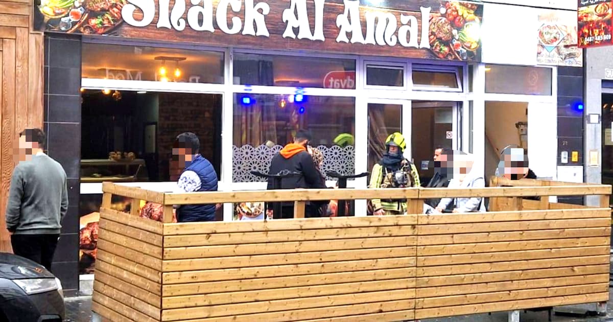 Keukenbrand bij Snack Al Amal in Abdijstraat | Antwerpen | HLN.be