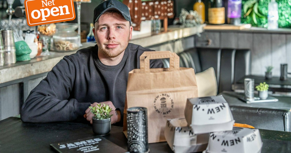 NET OPEN. James Bar in Aalst serveert nu ook smashed burgers | Regio ...