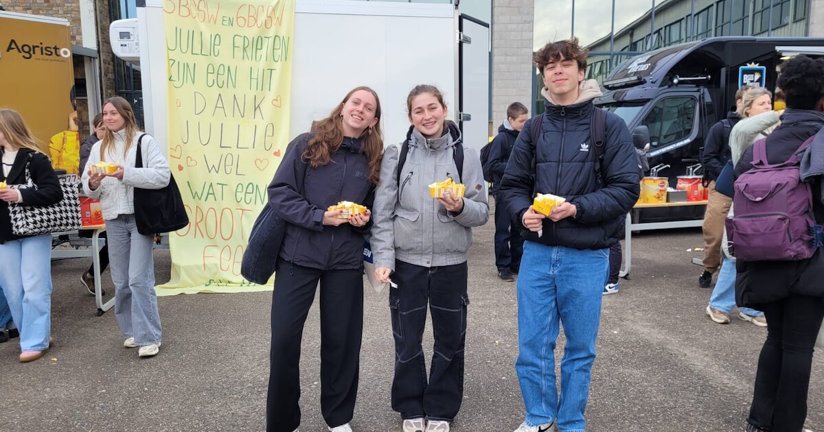 KIJK. Leerlingen van SILA Westerlo krijgen frieten na eerste plek in ...