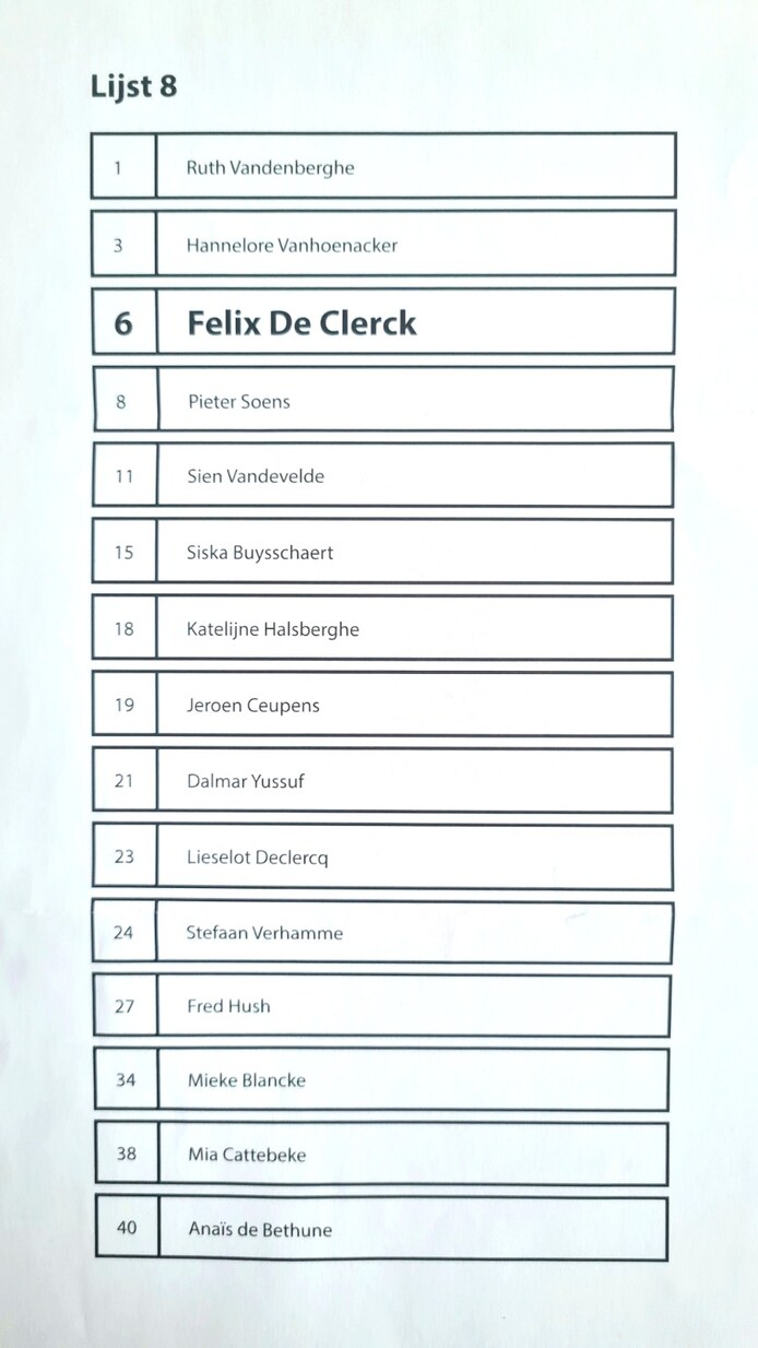 Ereburgemeester De Clerck zwijgt Van Quickenborne in brief dood en steunt niét hele Stadslijst ...