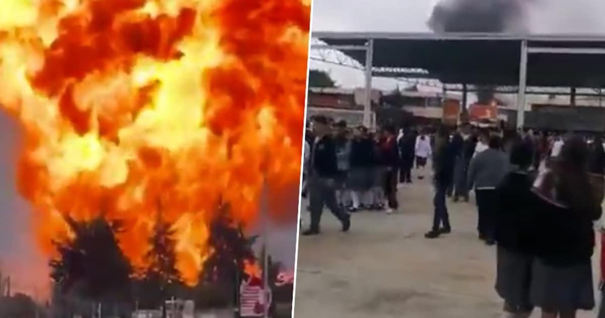 KIJK. Tankwagens met gestolen brandstof exploderen in Mexicaanse ...