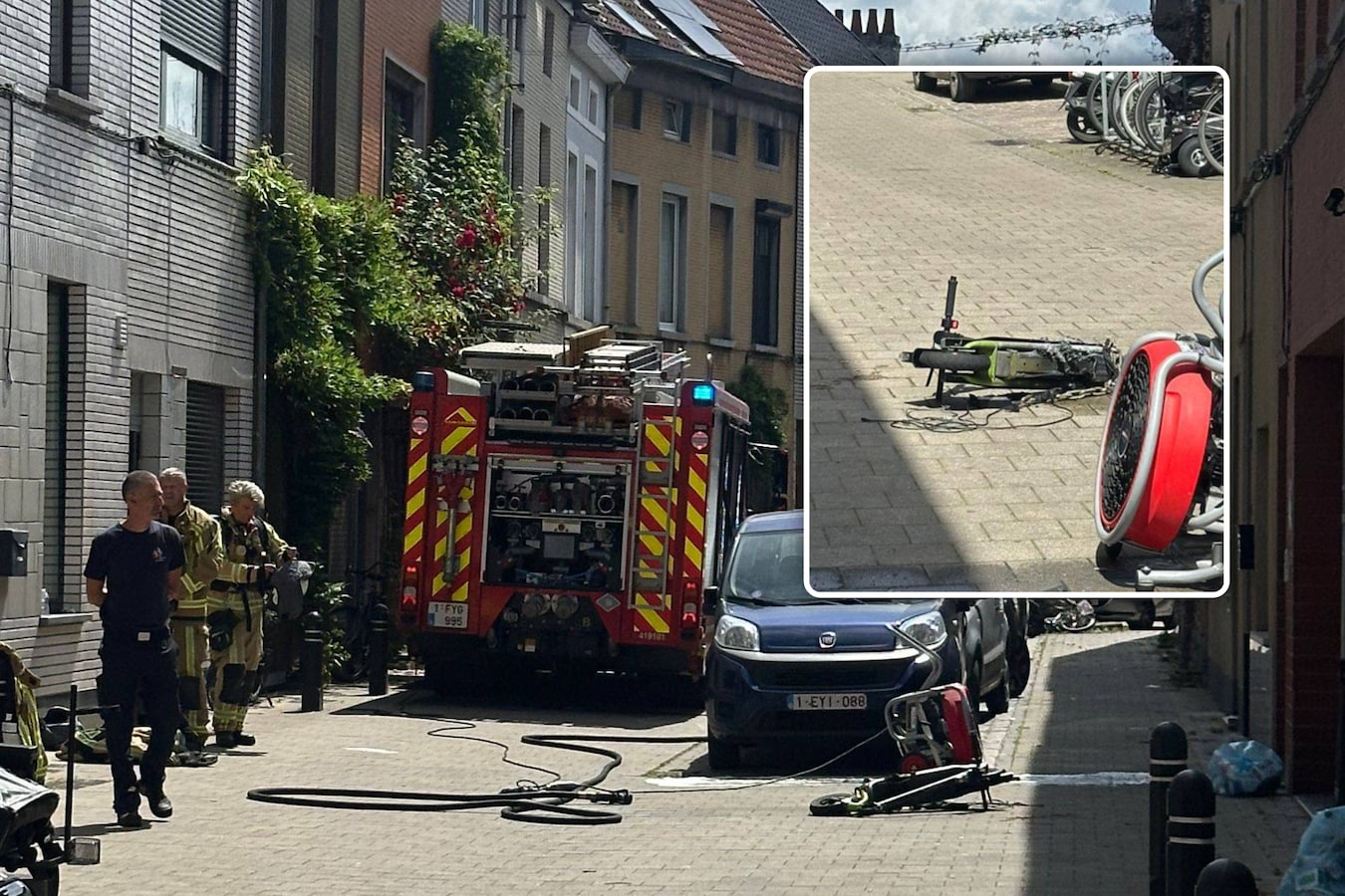 Elektrische step vat vuur in garage van woning in Gent: brandweer ter ...