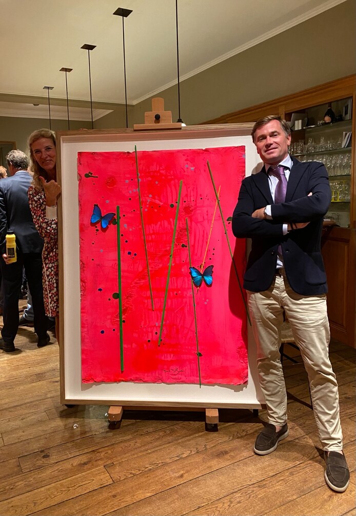 Werk van David DeBusseré brengt 13.000 euro in het laatje tijdens ...