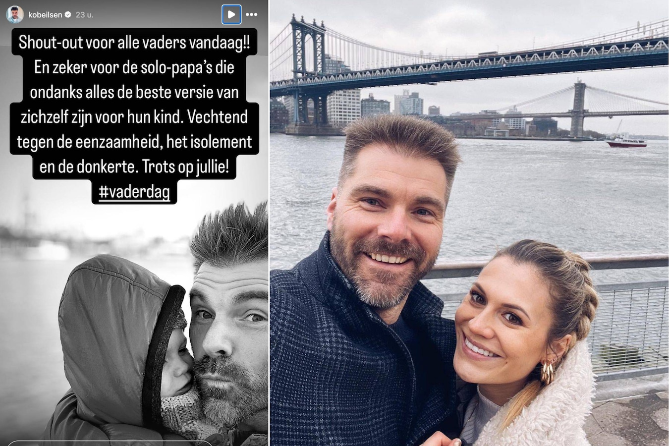 Na de biecht van papa’s Jonas Van Geel en Kobe Ilsen: “Veel solo-vaders ...