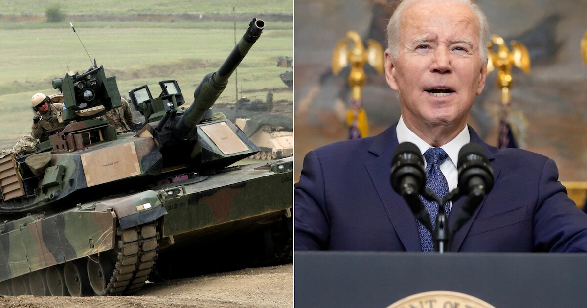 Na Duitsland zegt nu ook President Biden levering van 31 zware Abrams-tanks aan Oekraïne toe ...