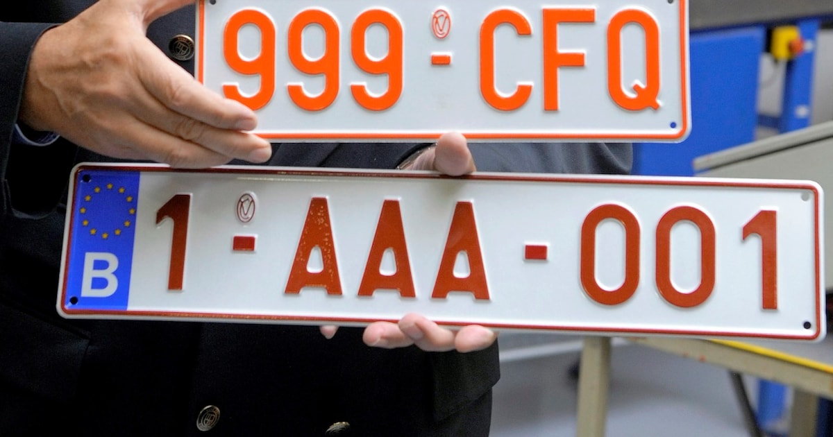 ‘HH-88’ en ‘1-RAS-88’: Unia ontvangt klachten over nummerplaten met ...