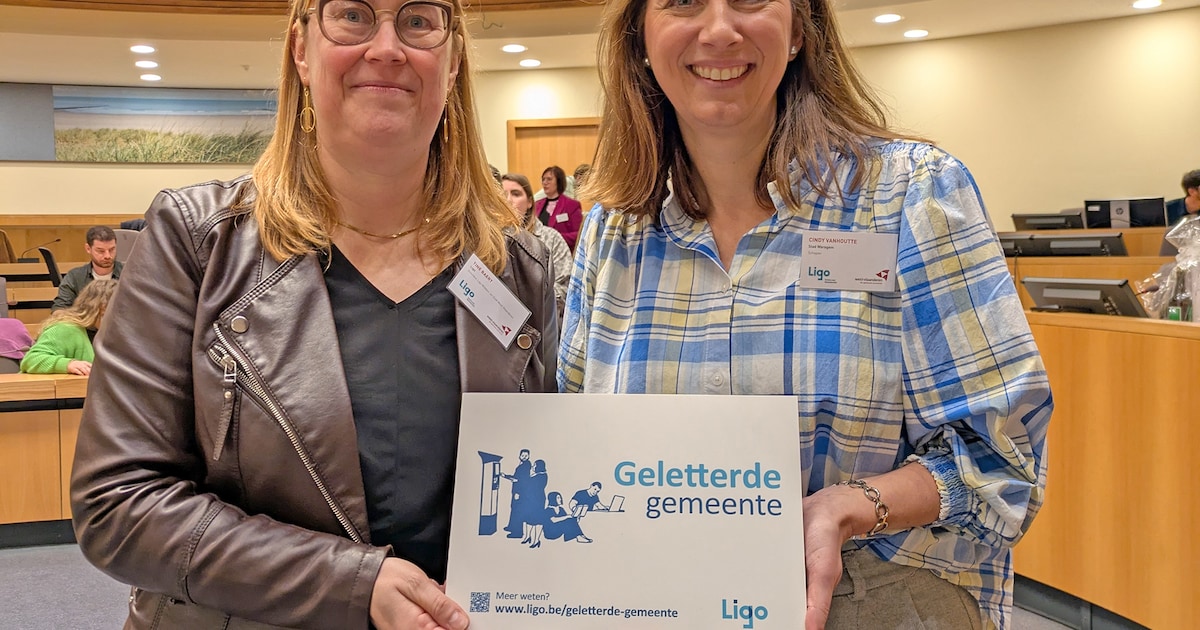 Stad Waregem krijgt label ‘Geletterde Gemeente’ | Regio | HLN.be