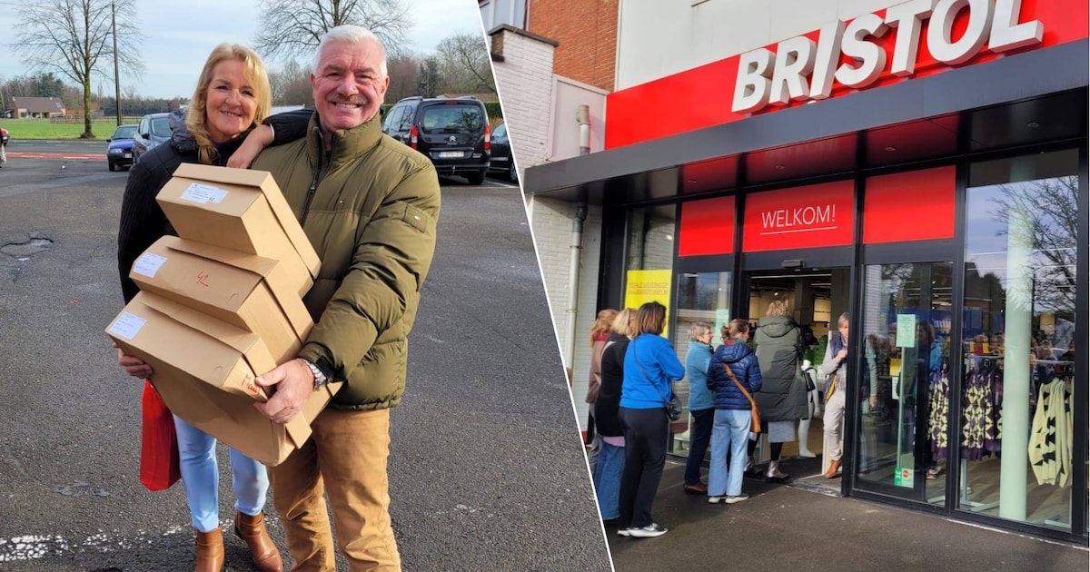 Totale uitverkoop van failliet verklaarde groothandel Arwy lokt vele ...