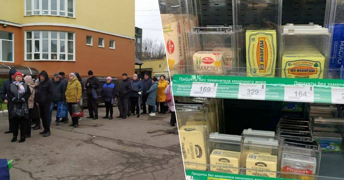 KIJK. Prijzen van voedsel stijgen naar ongekende hoogten in Rusland ...