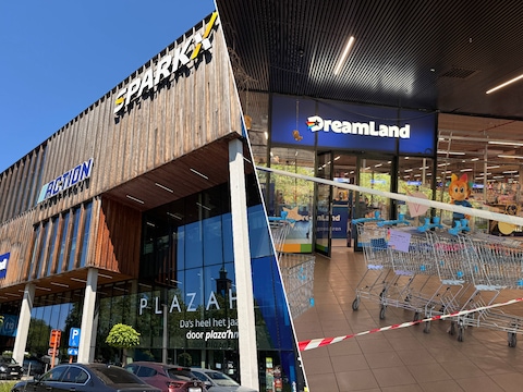 Drie winkelruiten springen plots stuk bij Dreamland in Hasselt: “Het ...