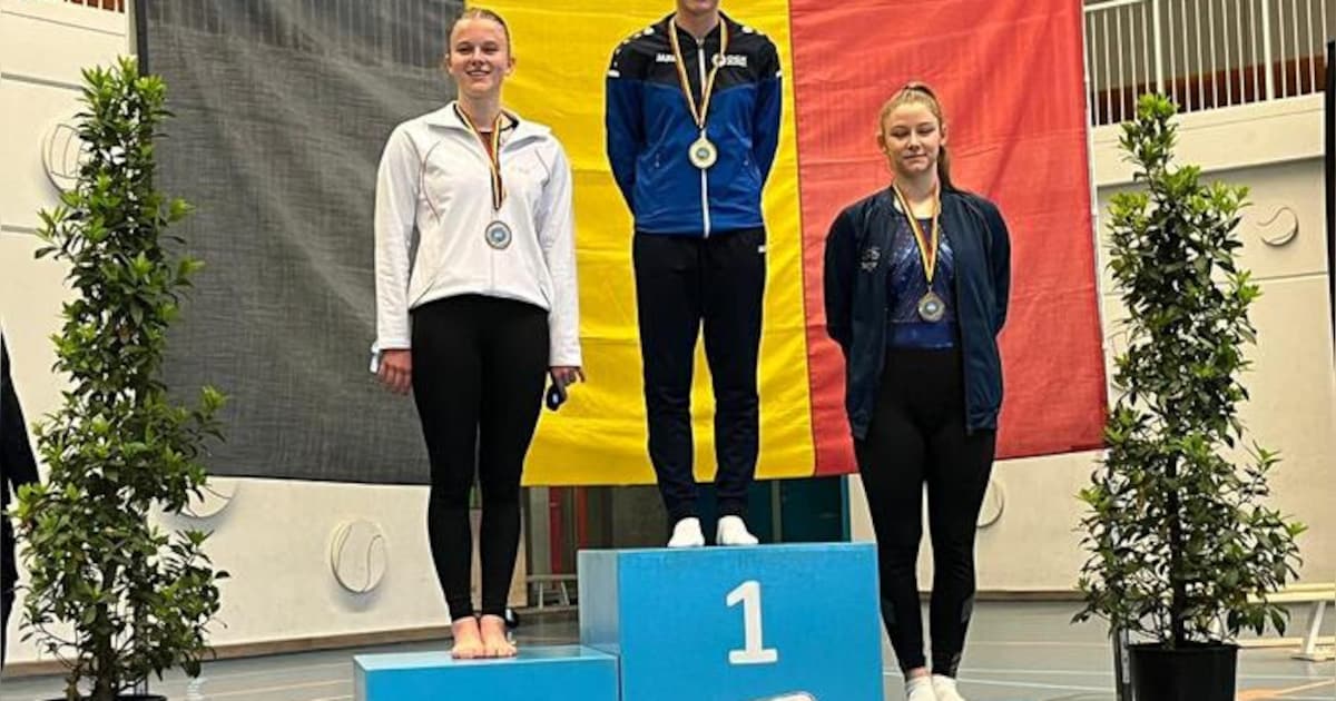 Eline Crauwels (17) is Belgisch kampioene tumbling | Mechelen | HLN.be