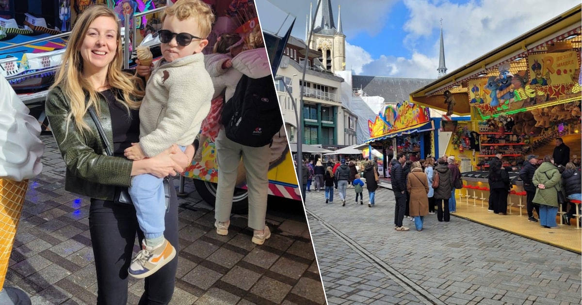 Kermisbezoekers genieten van Palmenmarkt in Geel tijdens prikkelarm ...