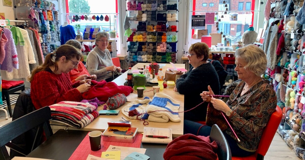 Nancy (54) opende na haar burn-out een wolwinkel en keek niet meer ...