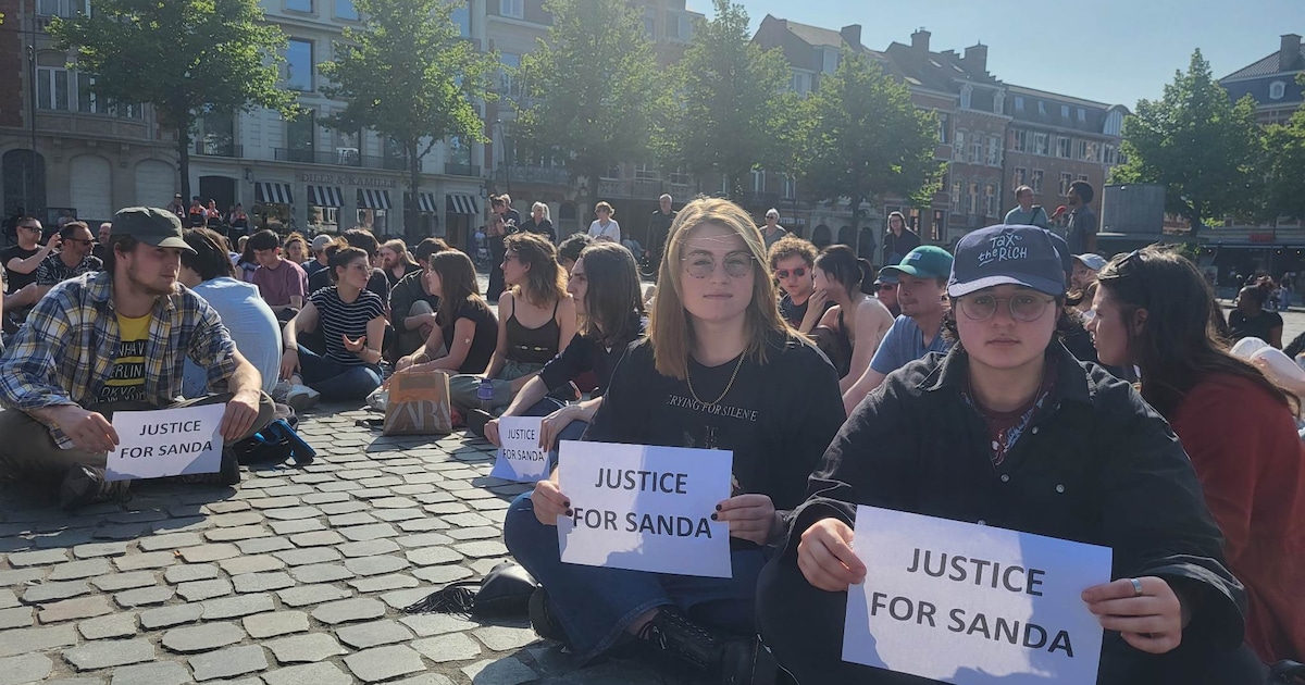 Stille betoging in Leuven voor Sanda Dia na uitspraak in zaak-Reuzegom ...