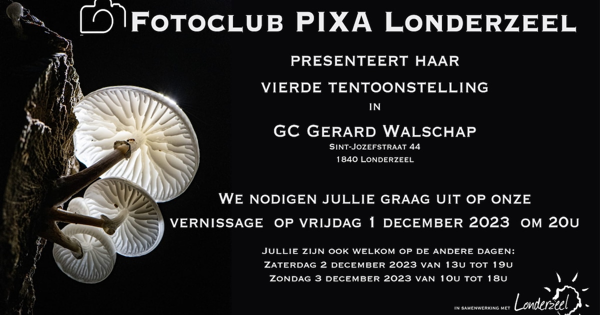 Leden Fotoclub Pixa tonen hun oeuvre in GC Gerard Walschap | Londerzeel ...