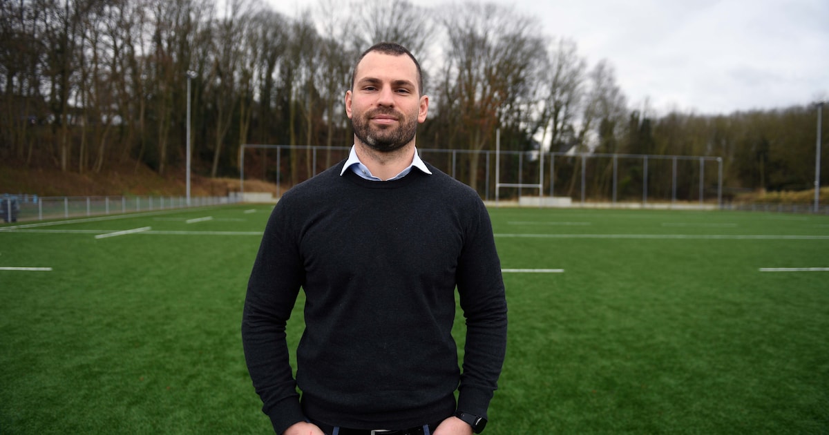 Leuvense rugbyspeler George ‘Jaco’ Mclachlan voorziet zaterdag ...