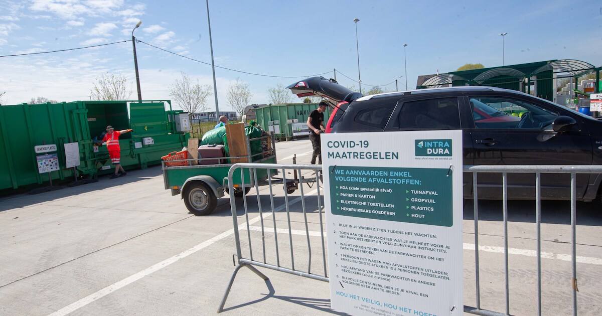 Naar het containerpark? Maak je afspraak online | Grimbergen | HLN.be