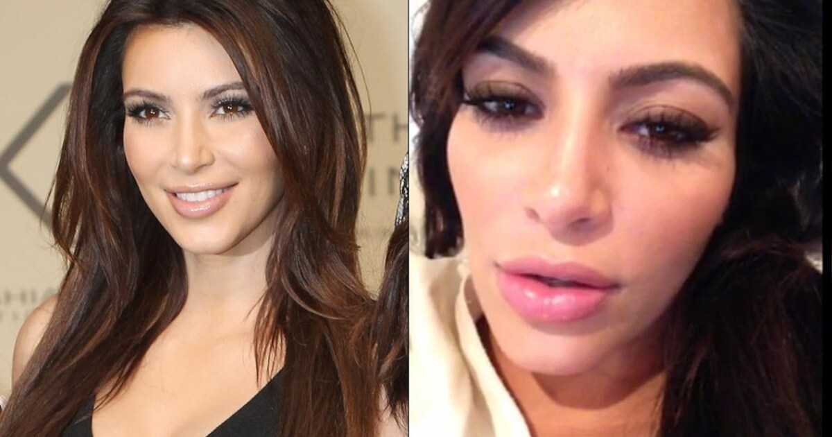 Billen en borsten niet enige wat opzwelt bij zwangere Kim | Celebrities ...