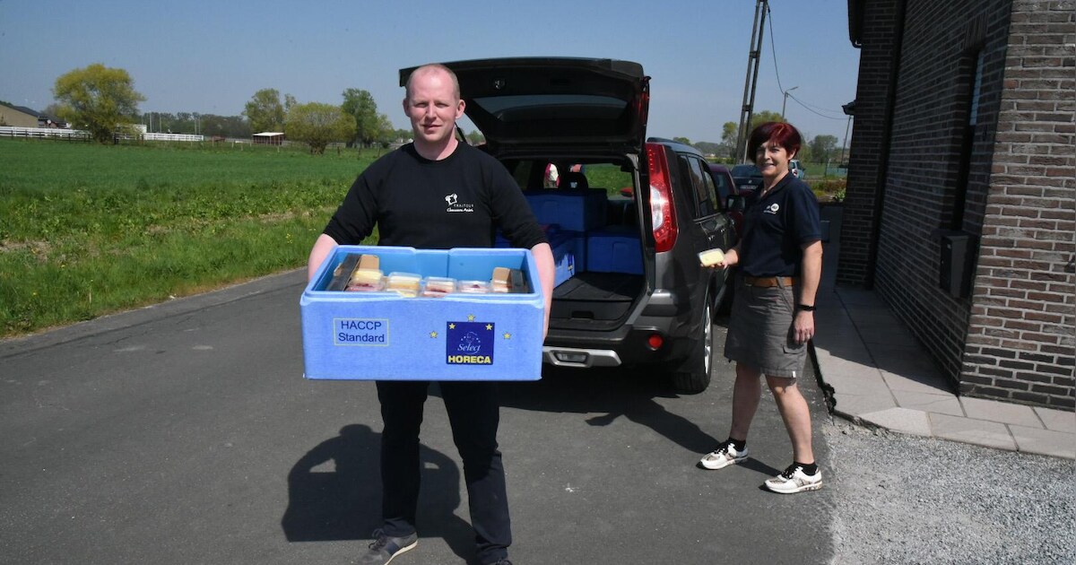 Traiteur André Claessens verdeelt Greta’s 466 potjes pudding: “Een ...