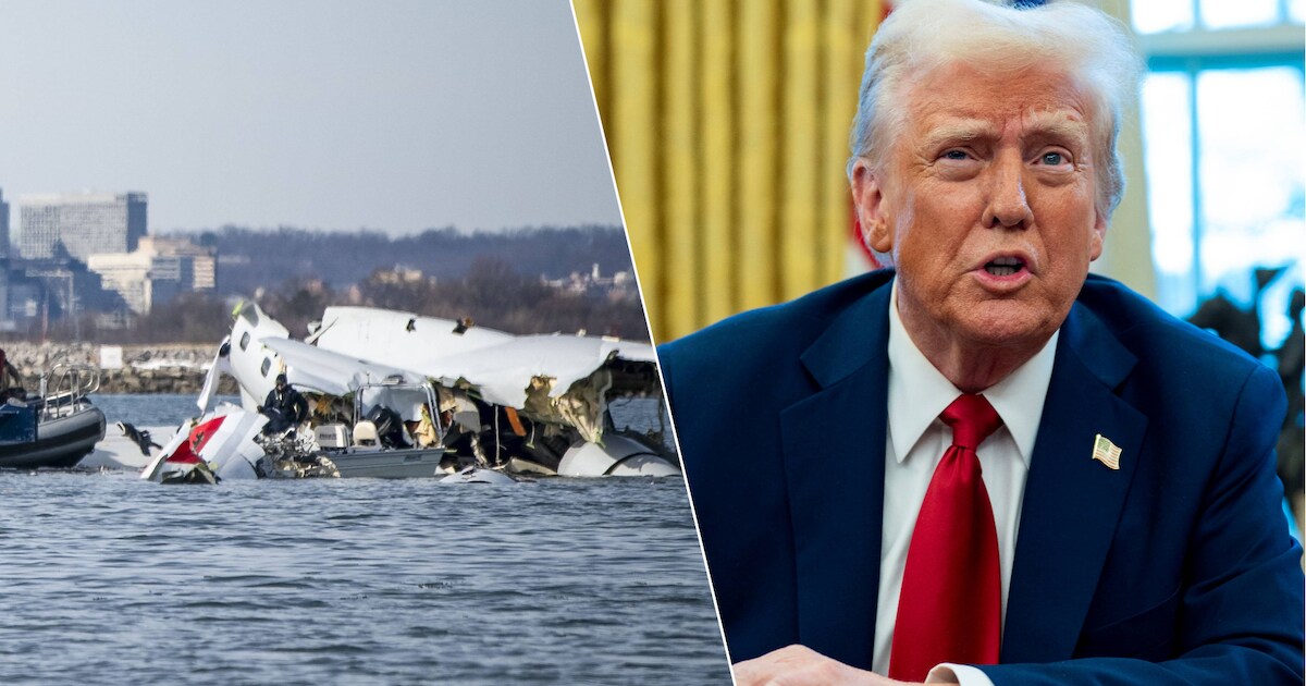 “Er was kwaad opzet mee gemoeid”: hoe vliegtuigramp in Washington wordt ...