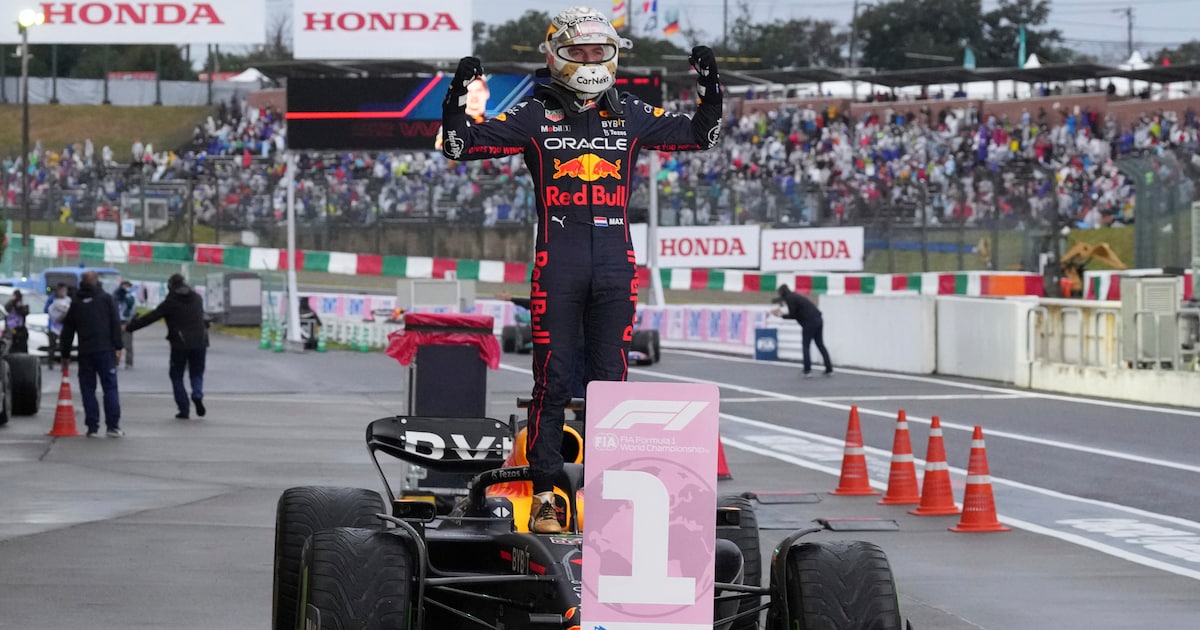 Valerie Maes leidt in de Gouden Formule 1, maar haar man Ruben is het ...