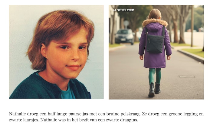 Meer dan 33 jaar na de ontvoering van Nathalie (10) schrijft papa Eric Geijsbregts een boek ...